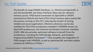 SCFE 2020 OpenCAPI presentation as part of OpenPWOER Tutorial | PPT