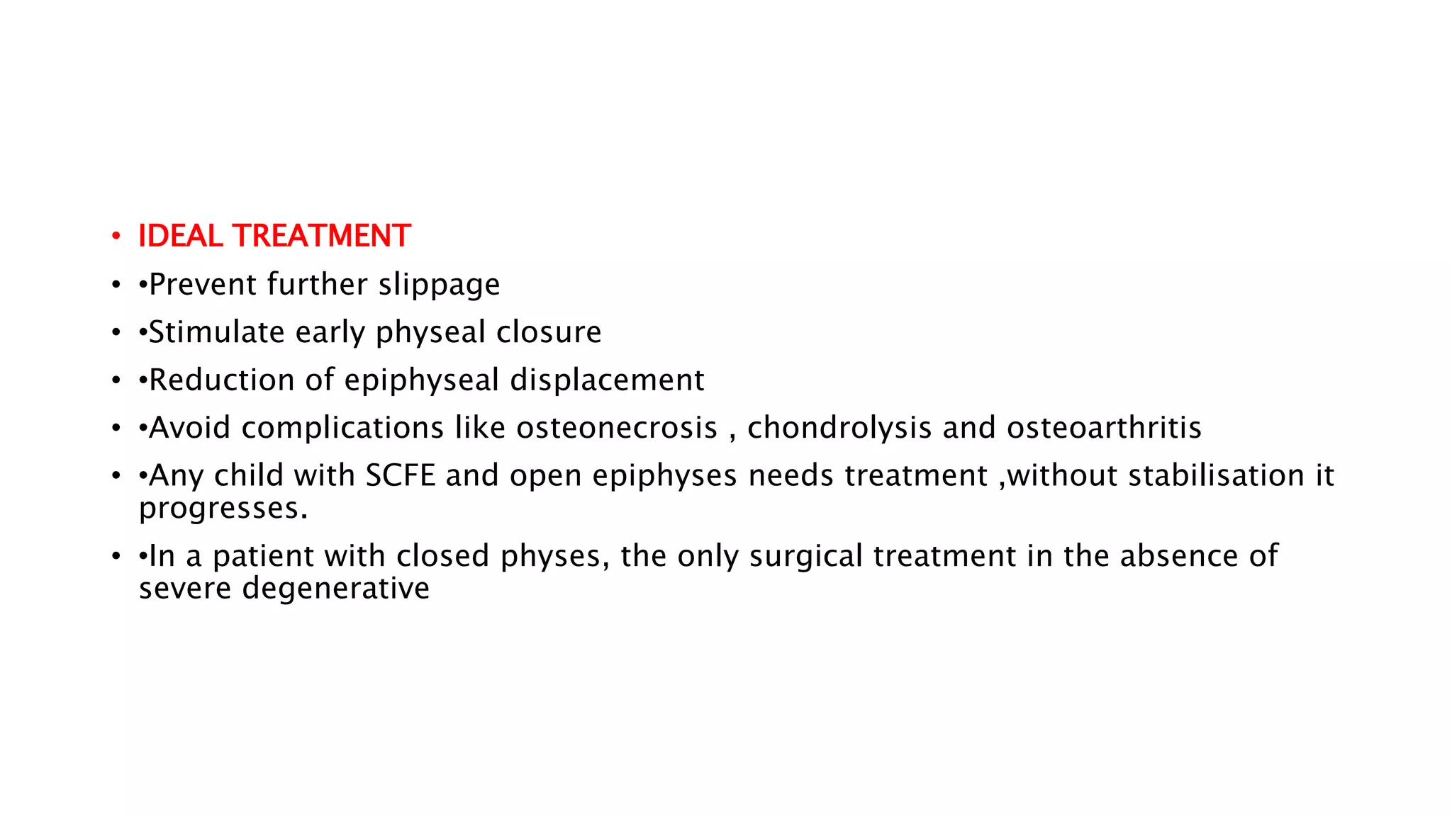 SCFE / slipped capital femoral epiphysis | PPTX