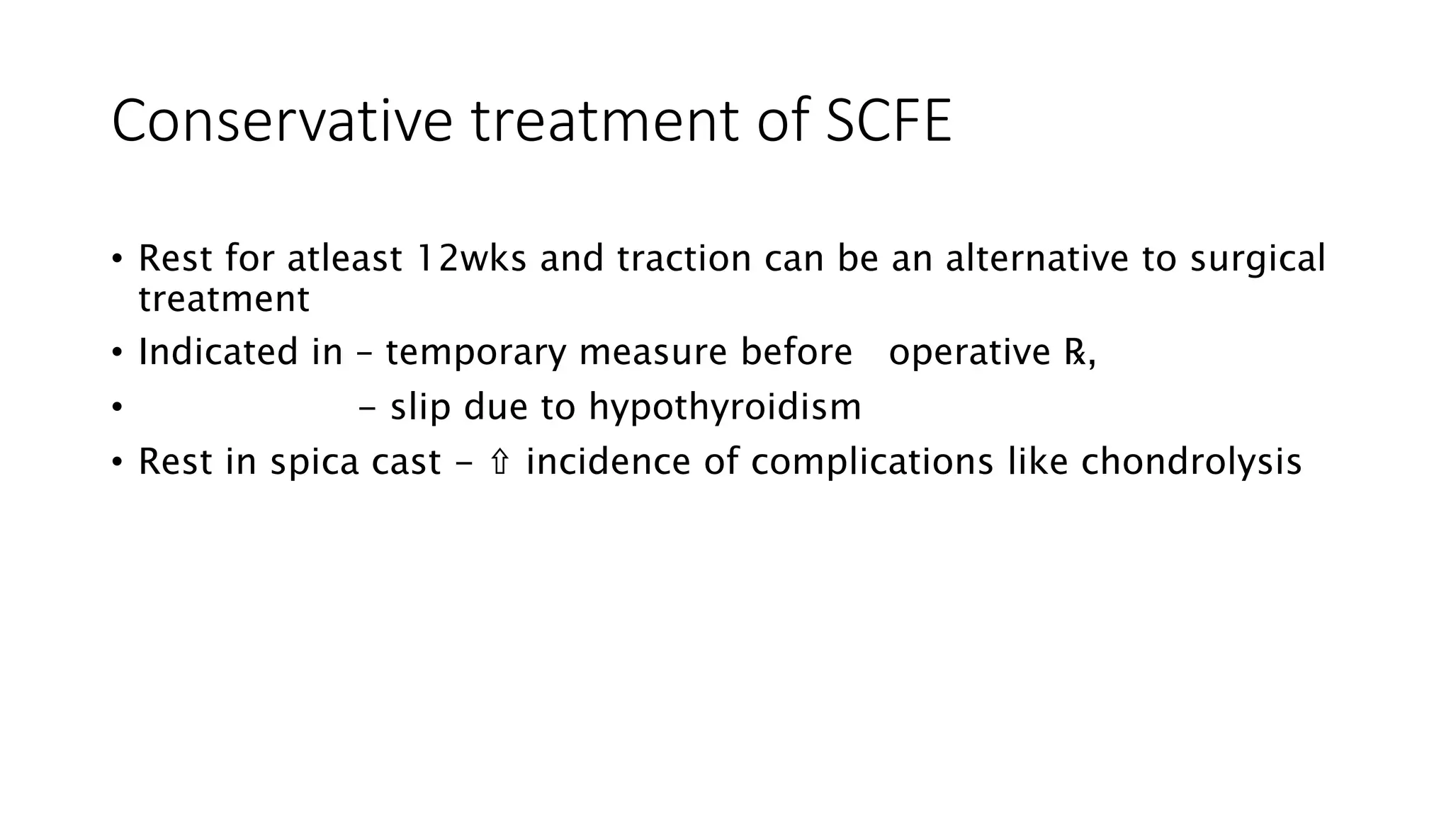 SCFE / slipped capital femoral epiphysis | PPTX