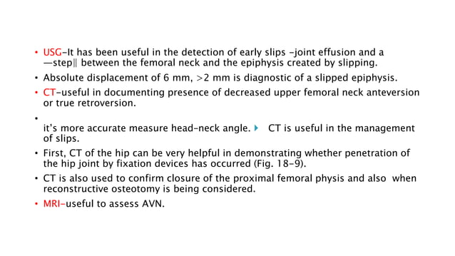 SCFE / slipped capital femoral epiphysis | PPTX | Bone and Joint ...