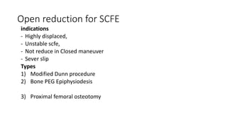 SCFE / slipped capital femoral epiphysis | PPT