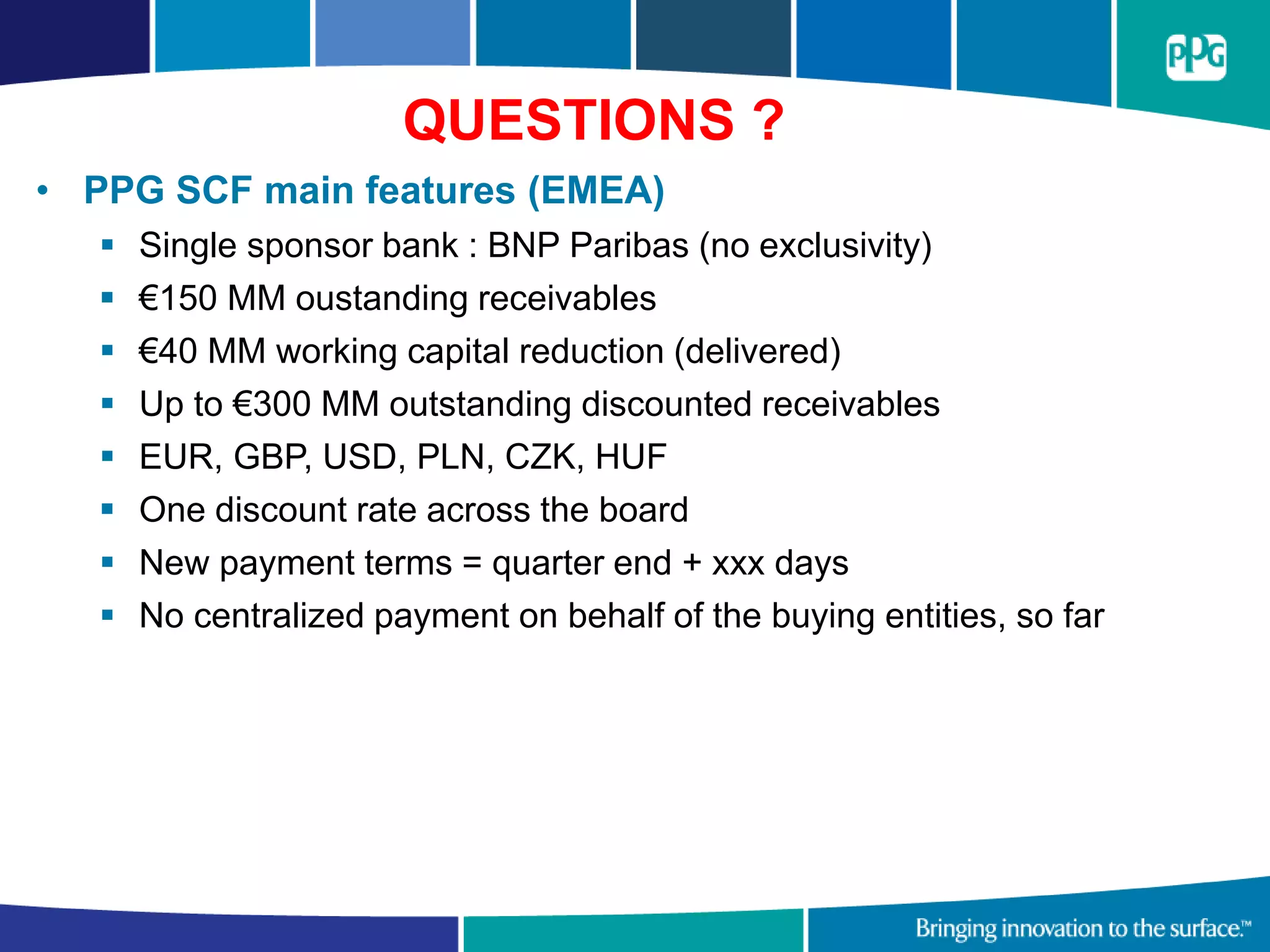 Supply Chain Finance : A Few Legal Aspects | PPTX