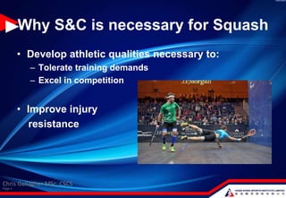 Strength and Conditioning for Squash | PPTX