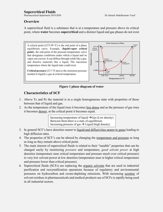 Supercritical Fluid | PDF | Chemistry | Science