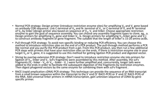 Scfv phage library | PDF | Programming Languages | Computing