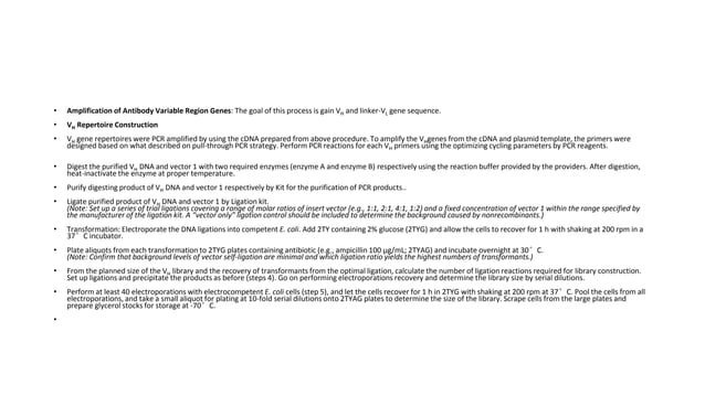 Scfv phage library | PDF | Programming Languages | Computing