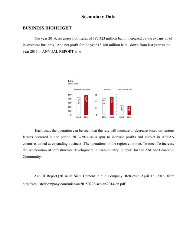 SCG Research Project | PDF