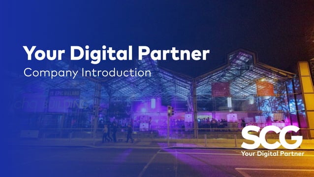 SCG Introduction | PPT