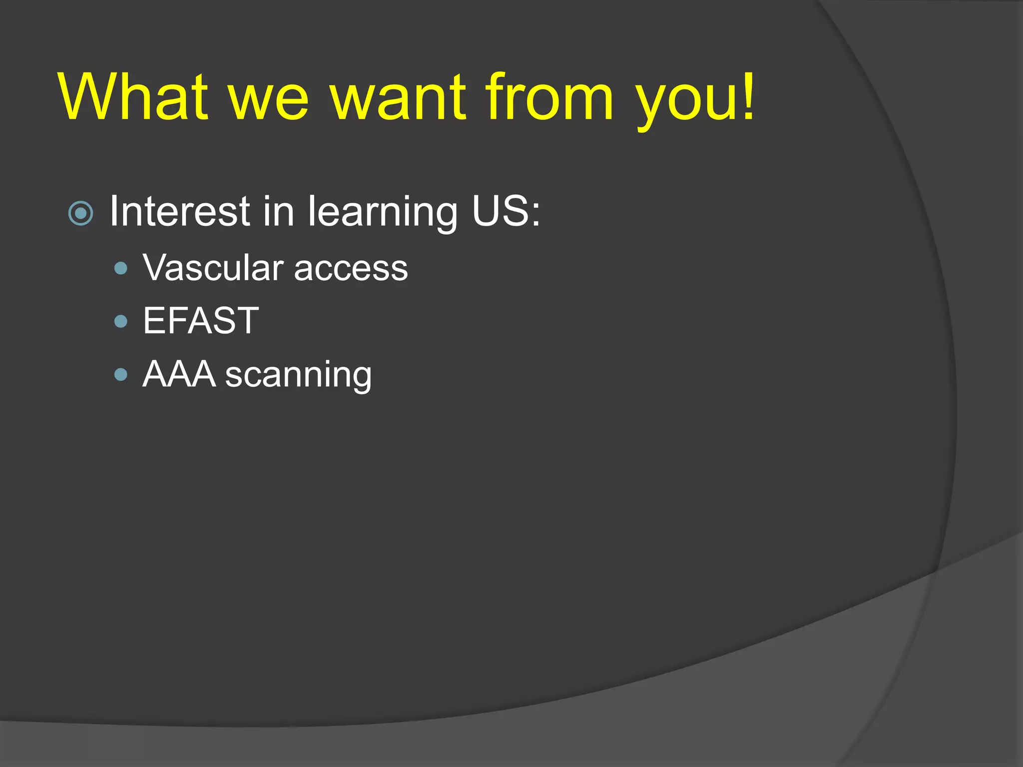 SCGH ED ultrasound service | PPT