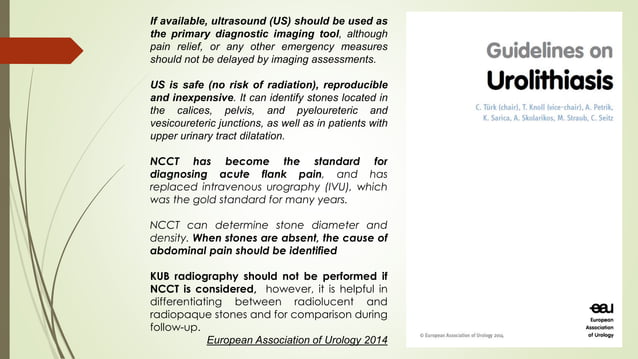 Scgh renal colic guideline (in development) | PPTX