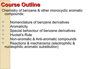 Chemistry Of Aromatic Compounds By Dr. Gladys Mokua. | PPT