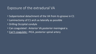 Sch 43 surgical management of tumors of the foramen magnum | PPT