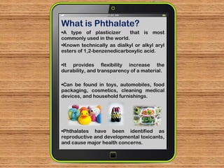 Phthalates | PPT