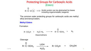Sch 504 protecting_groups_in_organic_synthesis by pradeep kumar .M.SC,APSET,(PH.D) | PDF
