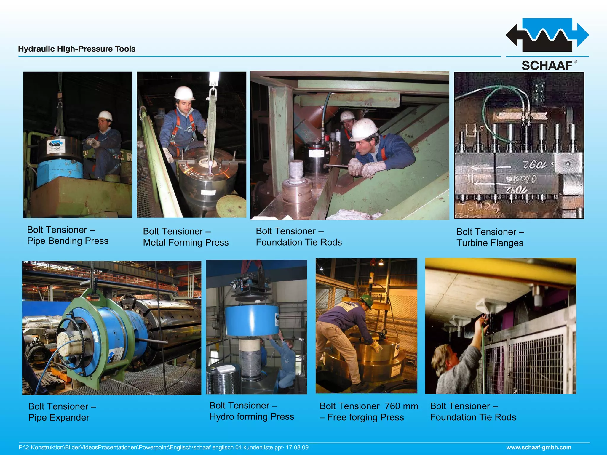 Schaaf Application Steel Mills | PPT