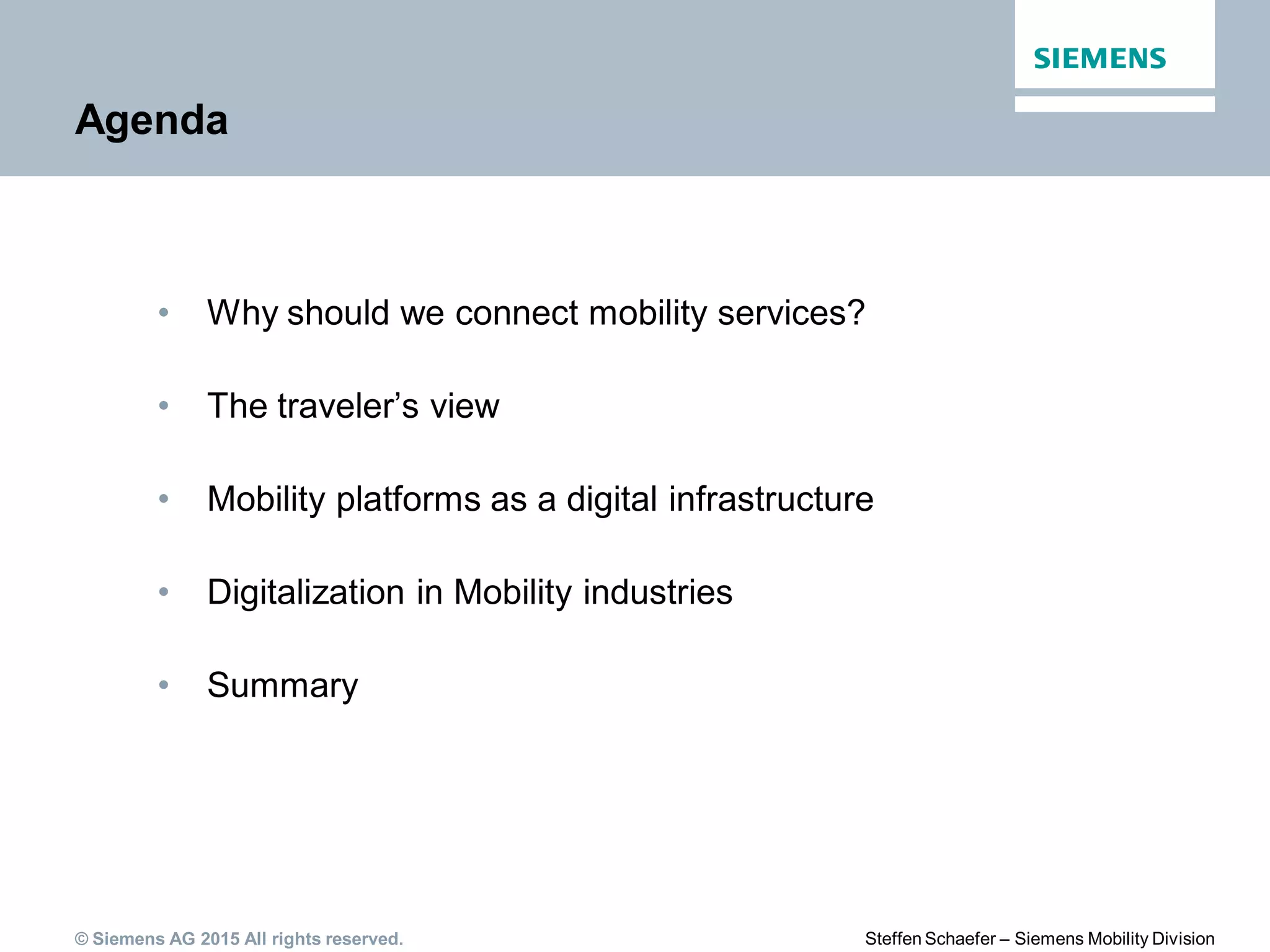 Connected Mobility: The Digitalization Perspective | PDF