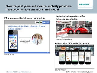 Connected Mobility: The Digitalization Perspective | PPT