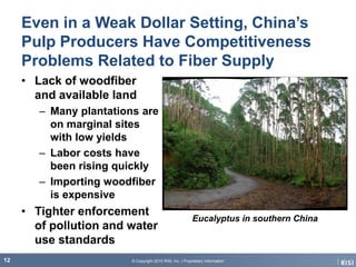 Outlook for the World Paper Grade Pulp Market | PPT