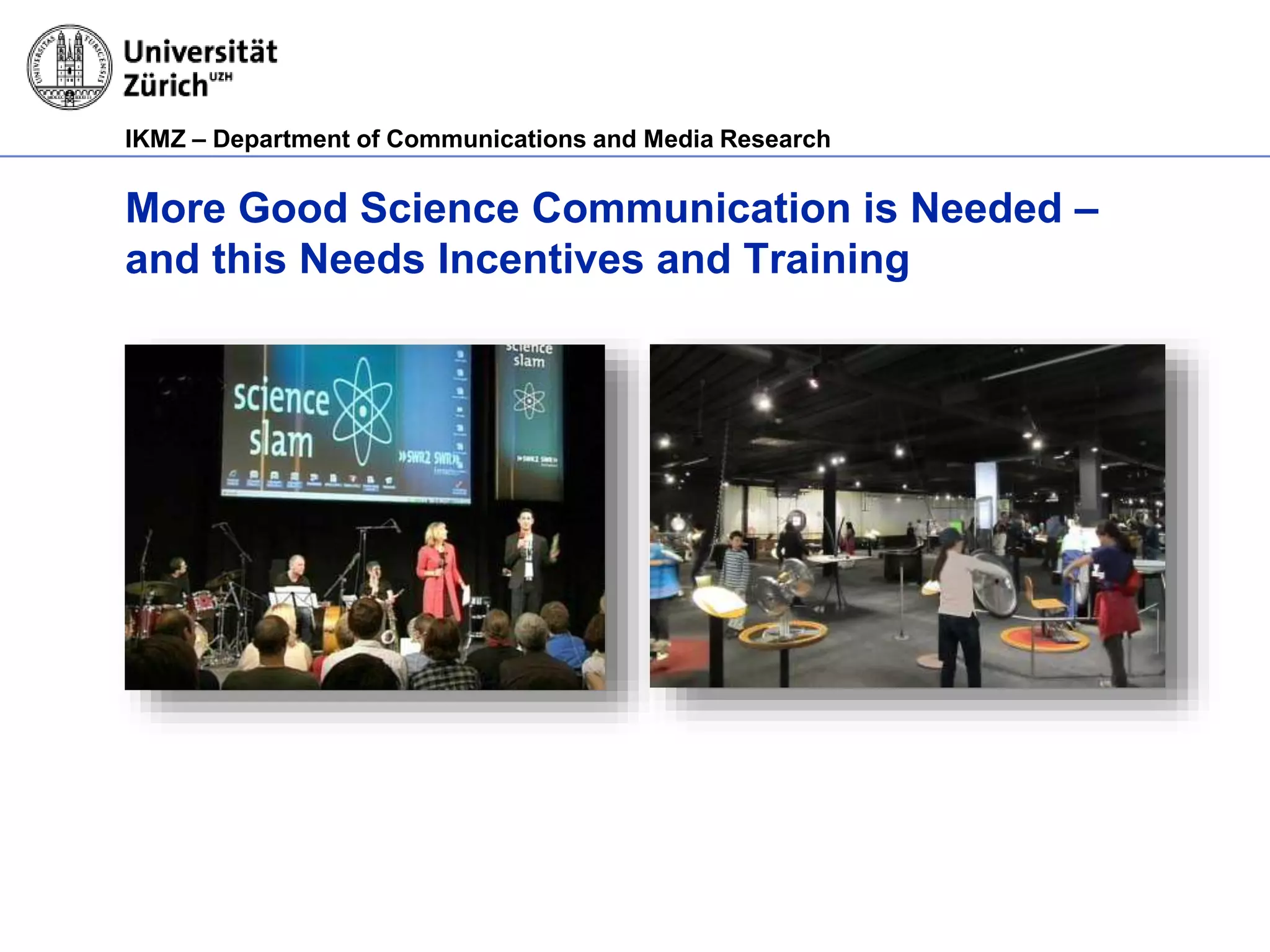 The Science of Science Communication: Relevance and Findings | PPTX