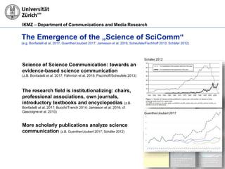 The Science of Science Communication: Relevance and Findings | PPTX