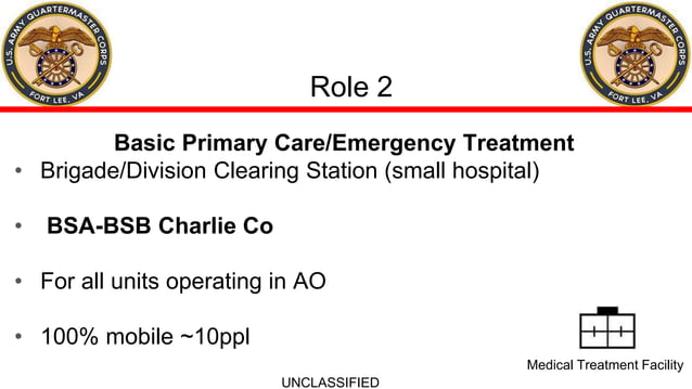 Army Medical Logistics and Operations | PPTX | Healthcare Industry ...