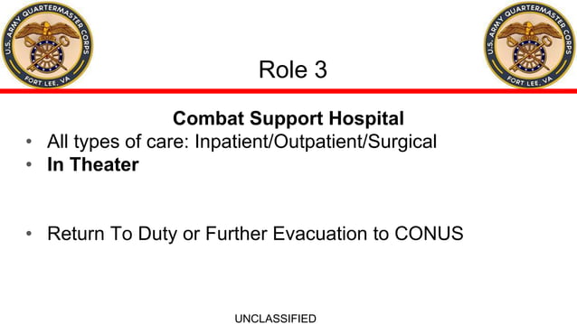 Army Medical Logistics and Operations | PPTX | Healthcare Industry ...
