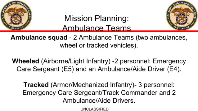 Army Medical Logistics and Operations | PPTX | Healthcare Industry ...