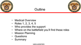 Army Medical Logistics and Operations | PPTX