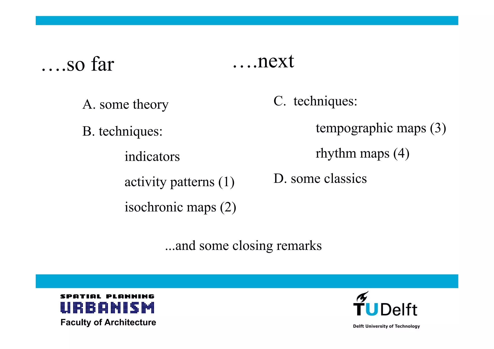 Mapping Time Space - the basics | PDF