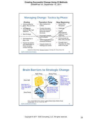 Creating Successful Change Using Continuous Improvement Methods | PDF
