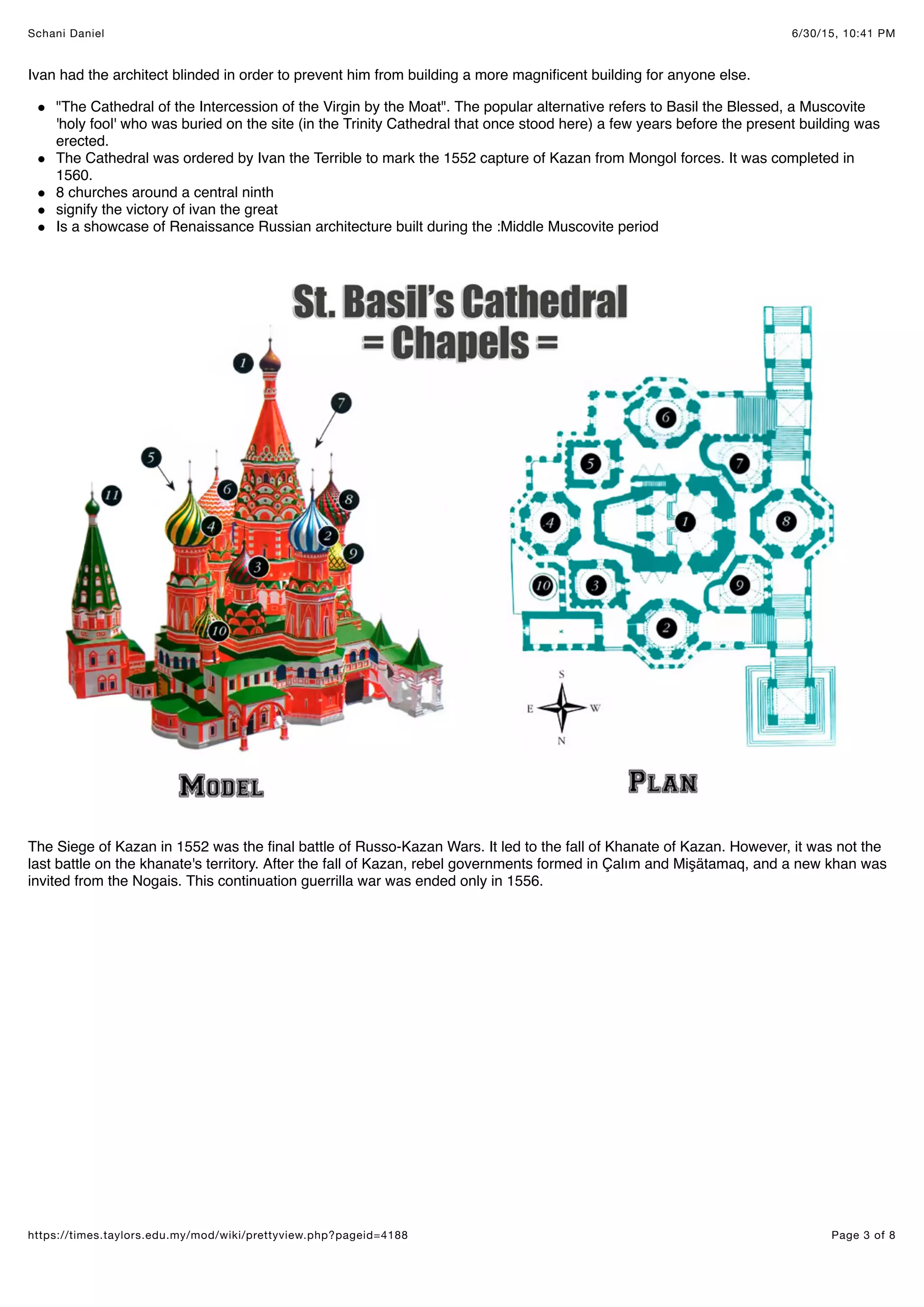 St. Basil's Cathedral | PDF
