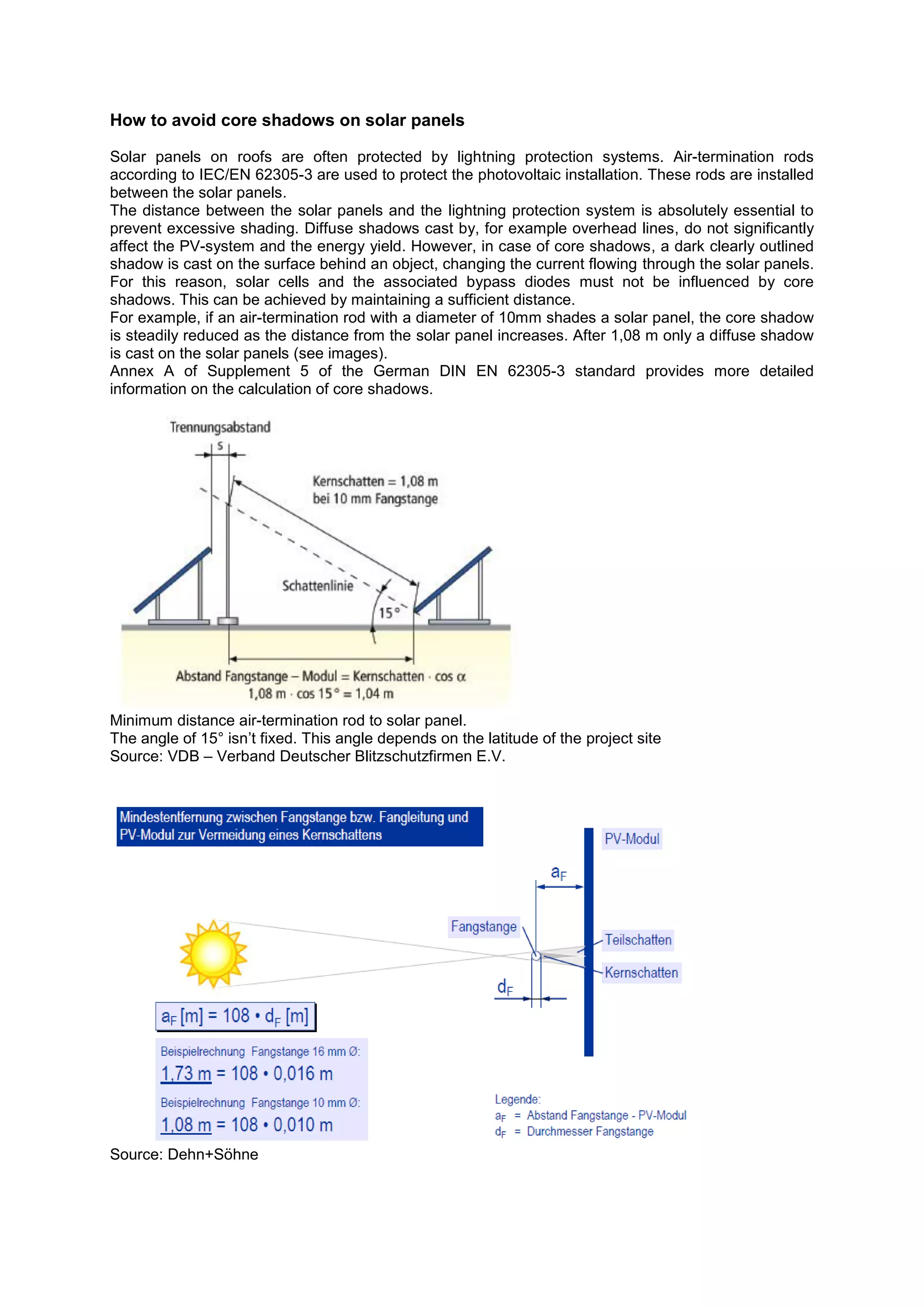 Shadow by air-termination rod | PDF