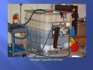 Running the Tractor on Straight Vegetable Oil from Oil Crops - Winter ...