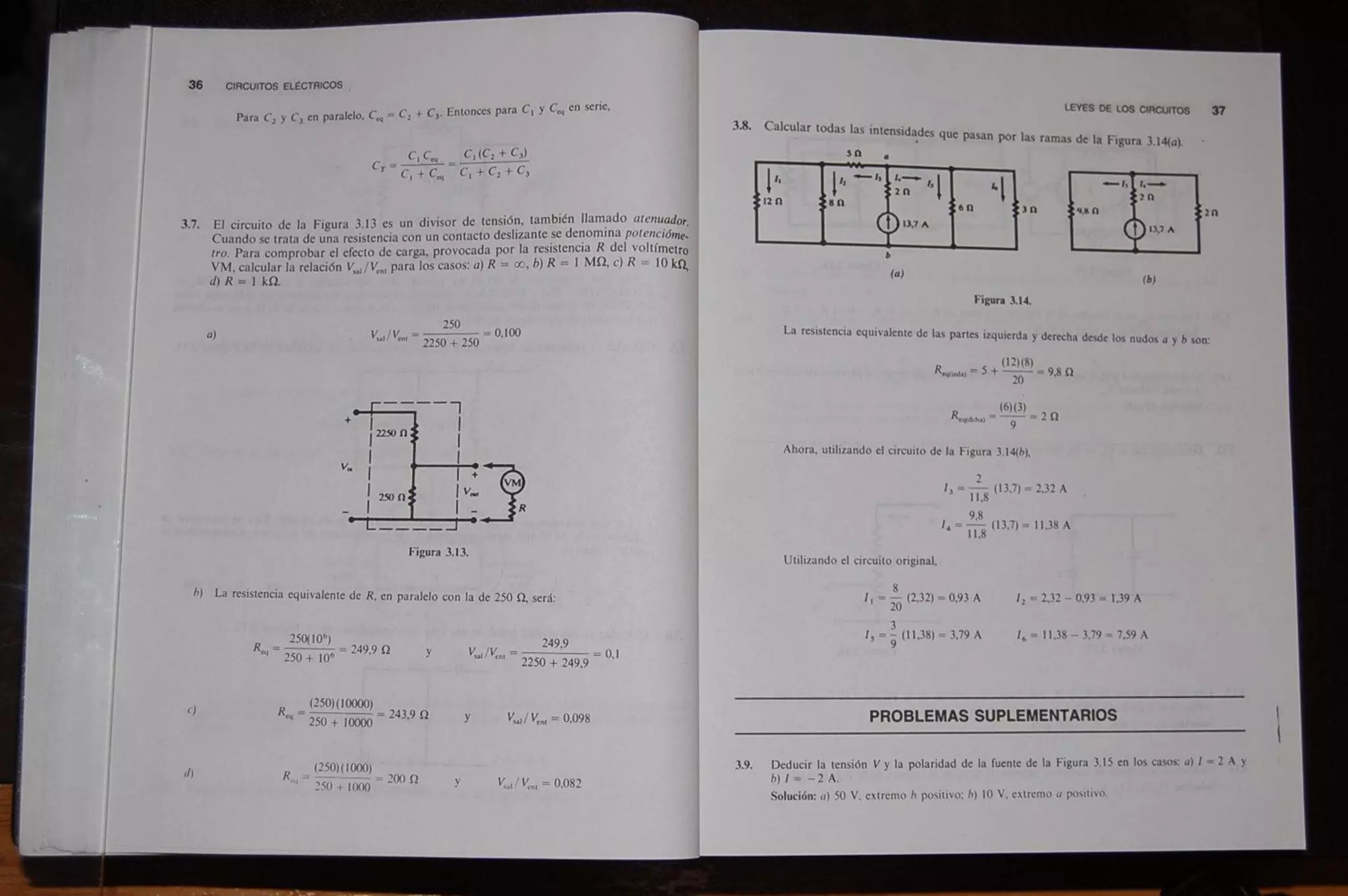 Schaum circuitos-electricos-tercera-edicion-3°-ed | PDF