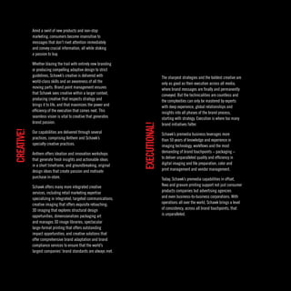 Schawk overview brochure | PDF