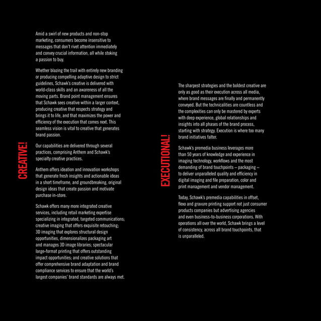Schawk overview brochure | PDF