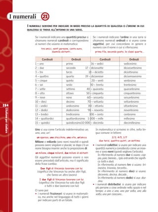 Scheda21 i numerali | PDF