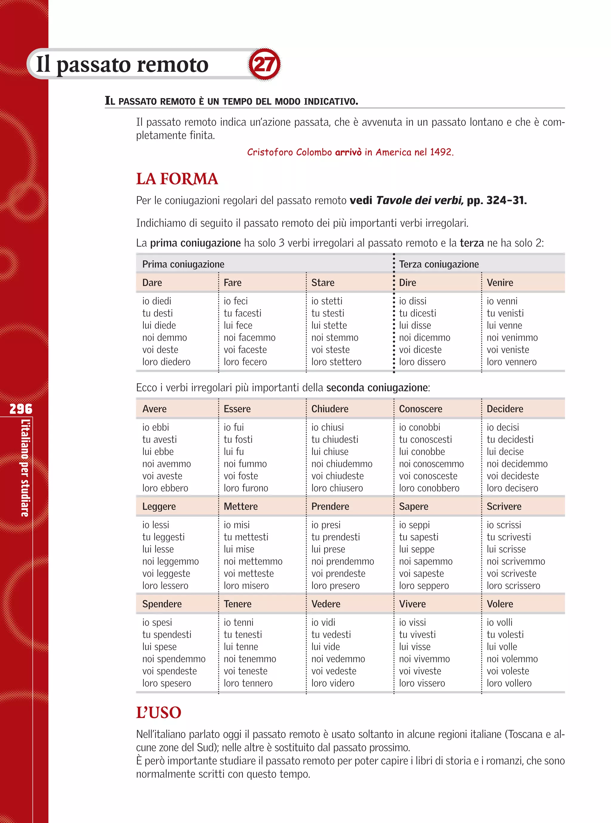 Scheda27 passato remoto | PDF