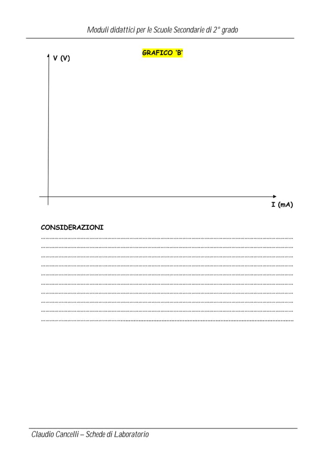 Lab.2A_La legge di Ohm | PDF