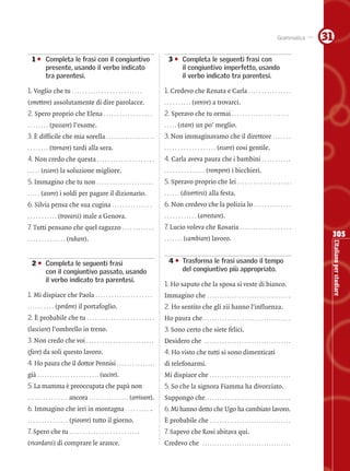 Scheda31 congiuntivo infrasidipendenti | PDF