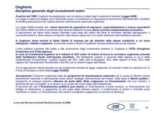 Scheda paese Ungheria | PDF