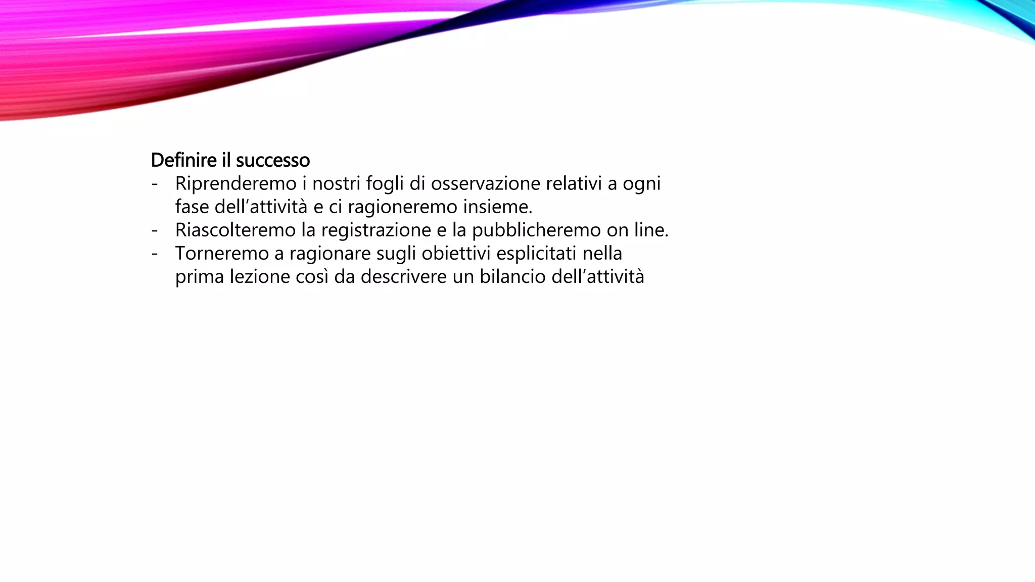 Scheda progetto | PPTX