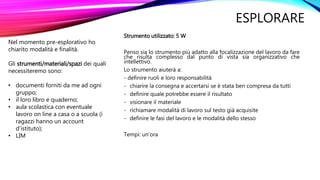 Scheda progetto | PPTX