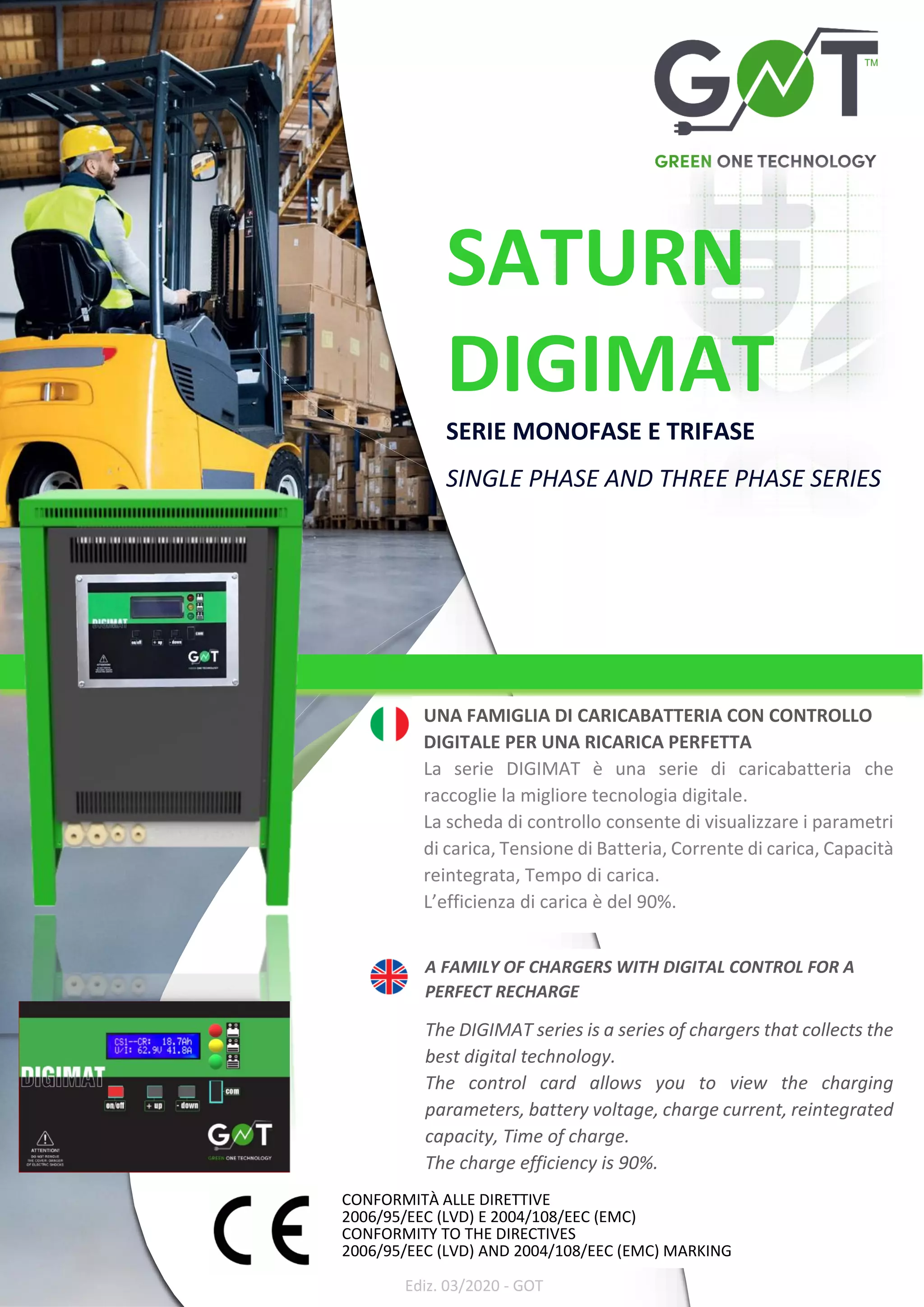 Scheda saturn digimat 1 f e 3f series r6 0805 2020 | PDF