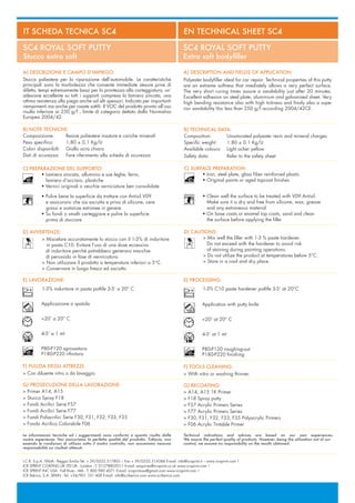 SC4 ROYAL SOFT PUTTY - Stucco extra soft / Extra soft bodyfiller | PDF