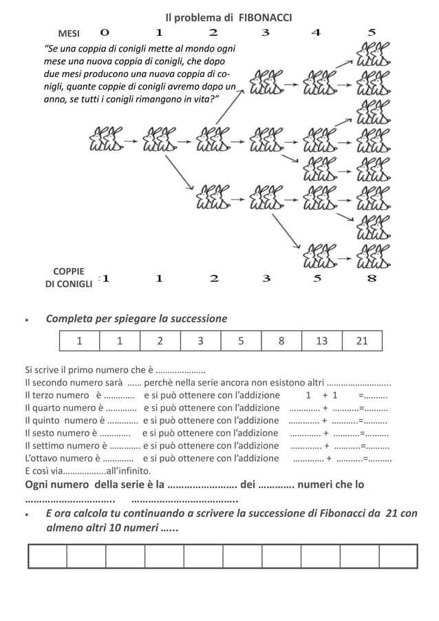 La successione di Fibonacci | PDF