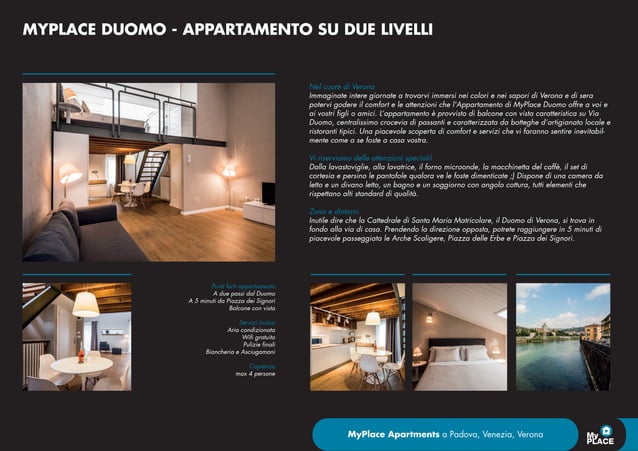 MyPlace Verona, appartamenti in affitto - case vacanza | PPT