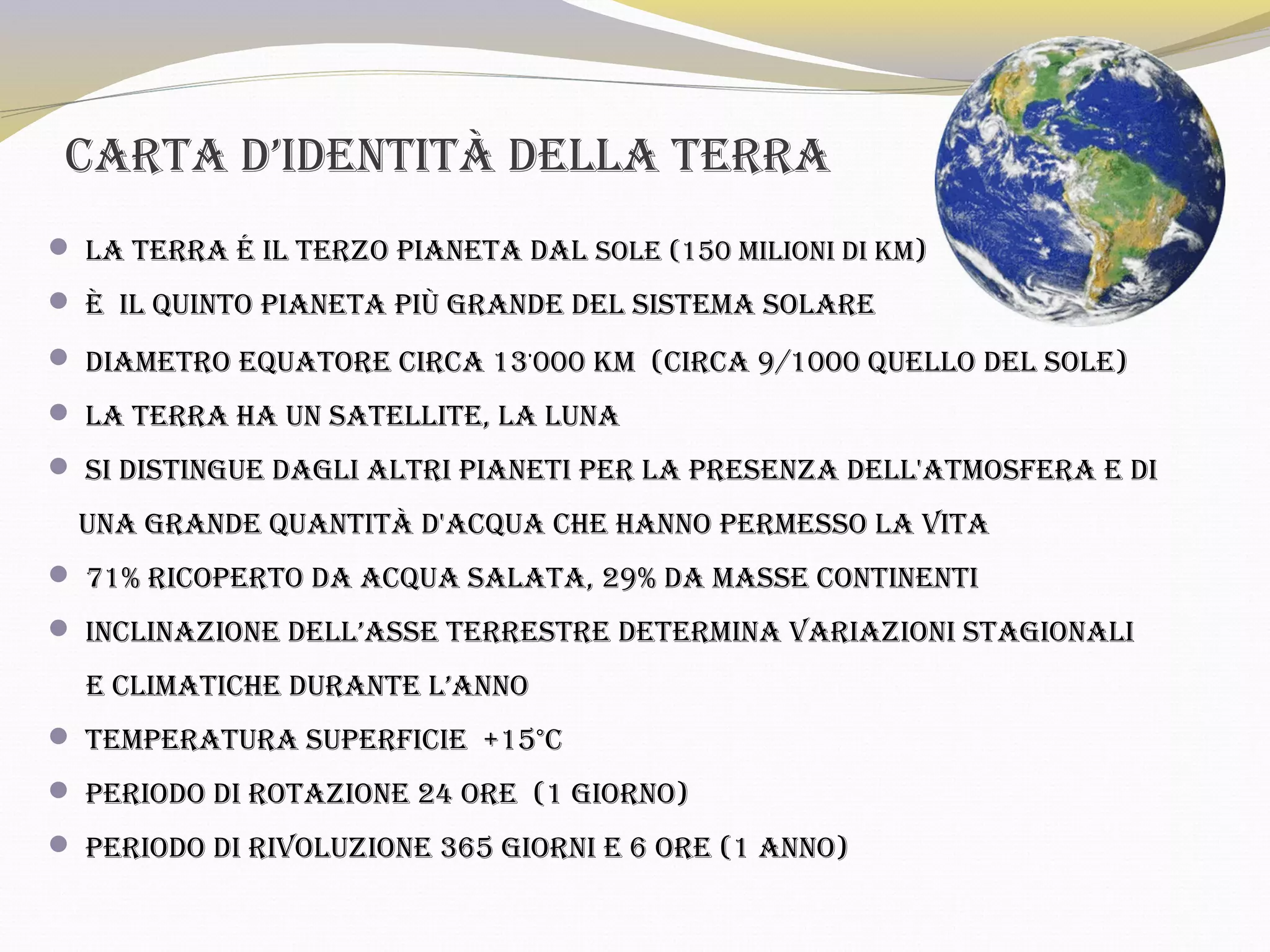 Schede Pianeti Sistema Solare Scuola Primaria | PPT
