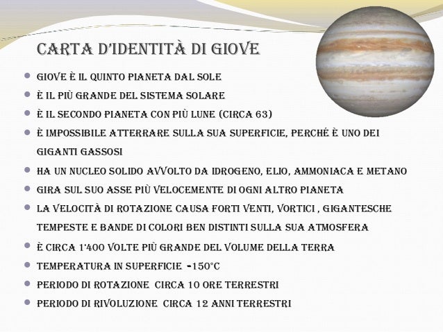 Schede Pianeti Sistema Solare Scuola Primaria