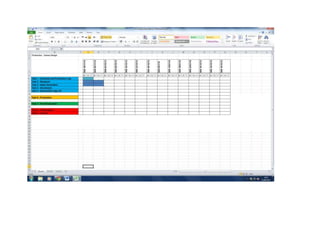 Schedule for 3D Animation | DOCX